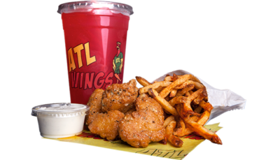 FULL MENU - ATL WINGS - ALL THE LUV